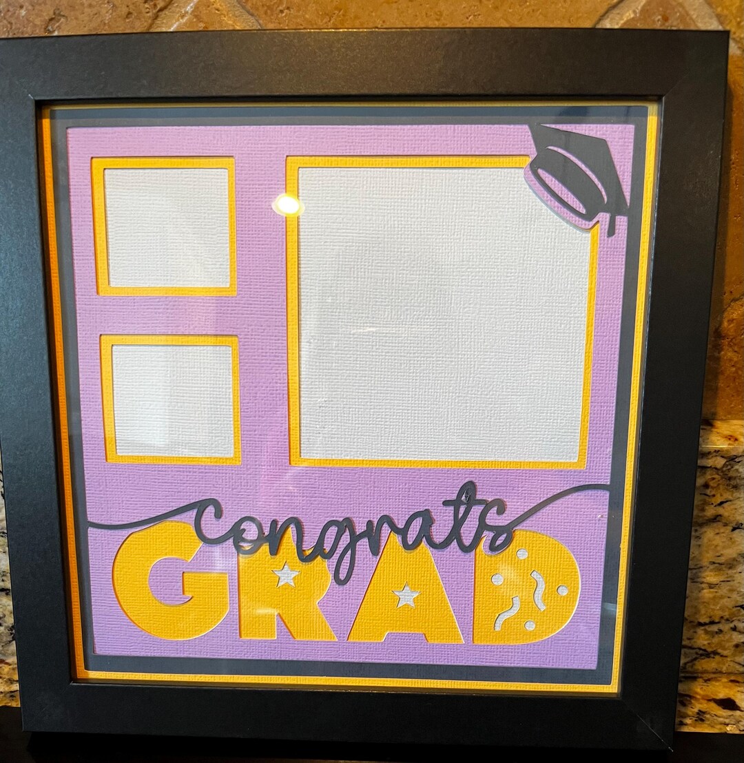 Graduation Photo Frame, Grad Frame, Completed Item, Variations ...