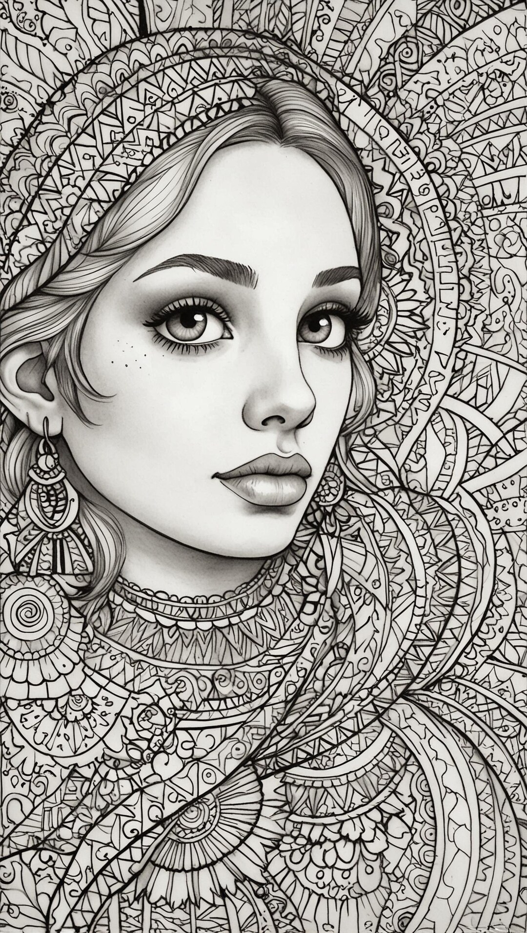 100 Mediative Coloring Pages – Fun for Kids & Adults | Printable ...