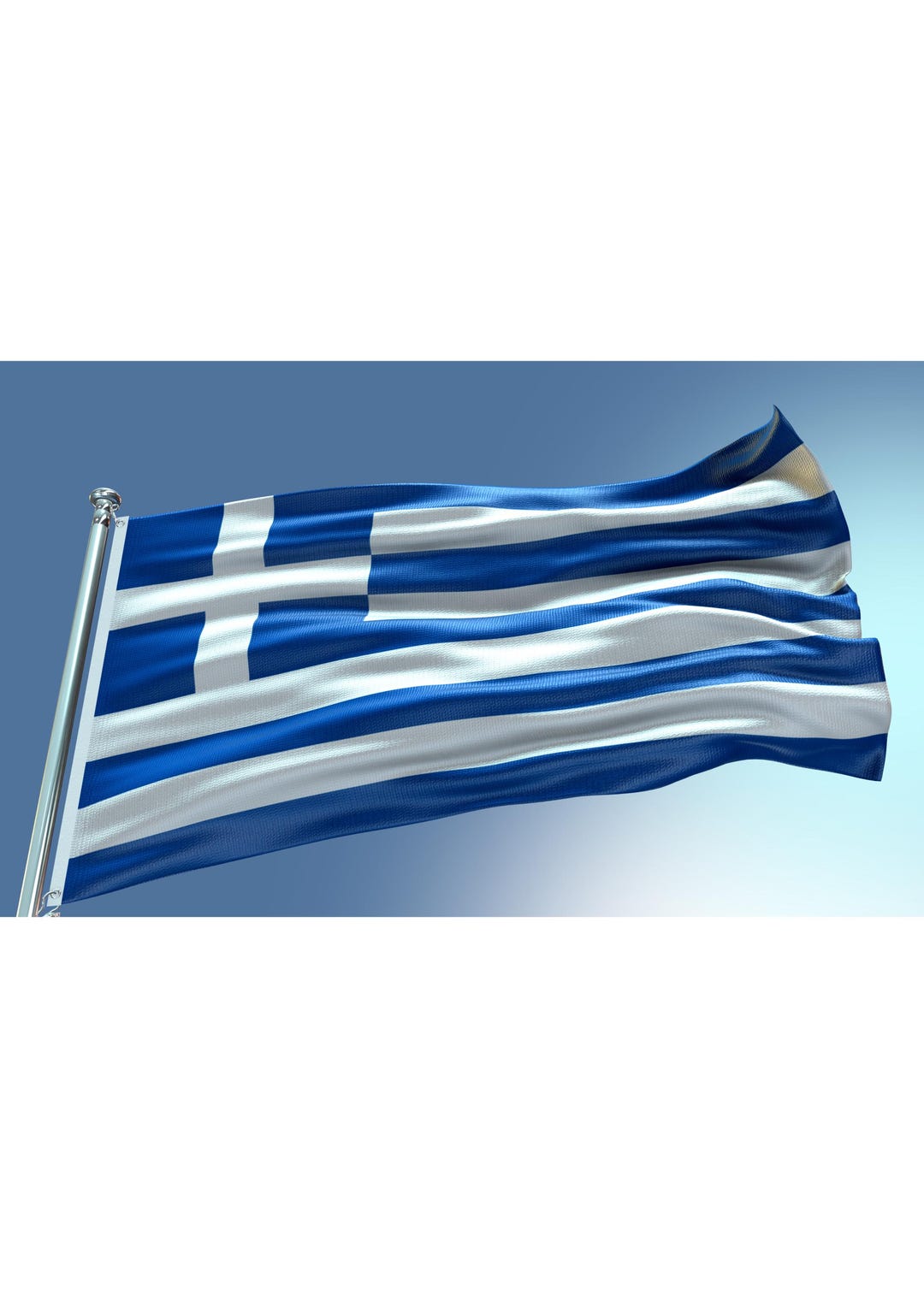 Flag of Greece High Quality Materials and Printing Indoor Outdoor Use ...