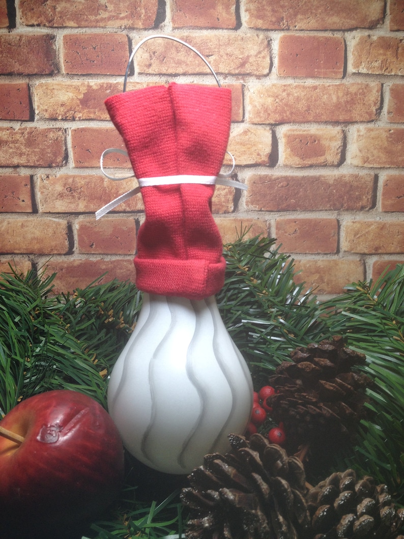 Santa Claus Ornament. Hand Painted Santa Claus Ornament. Light Bulb ... Santa Claus Ornament. Hand Painted Santa Claus Ornament. Light Bulb ...
