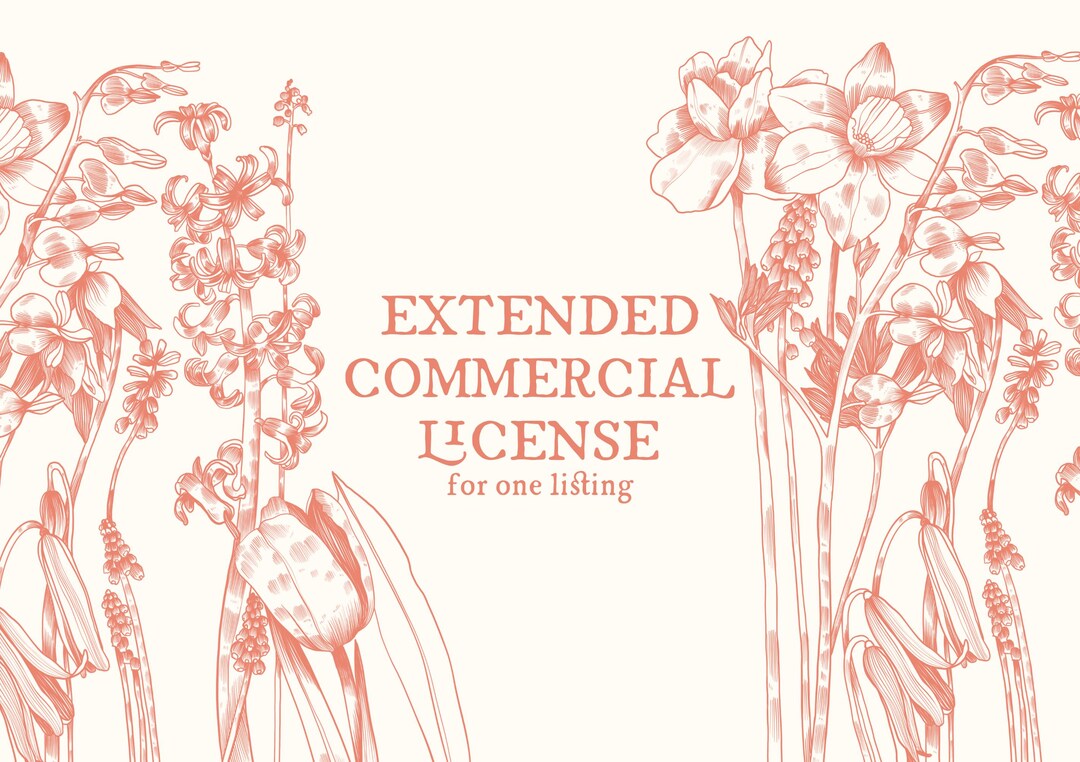 Extended Commercial License for One Listing, Unlimited Physical Use, No ...