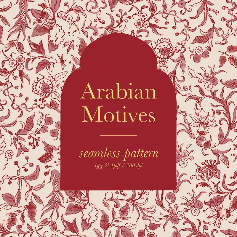 Arabian Red Design - Etsy