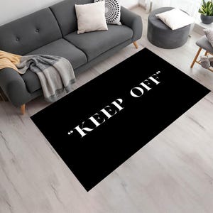 Bamboo Rug, Keep off Rug,cool Rug, Black Keep Off, Fan Carpet, Designer ...