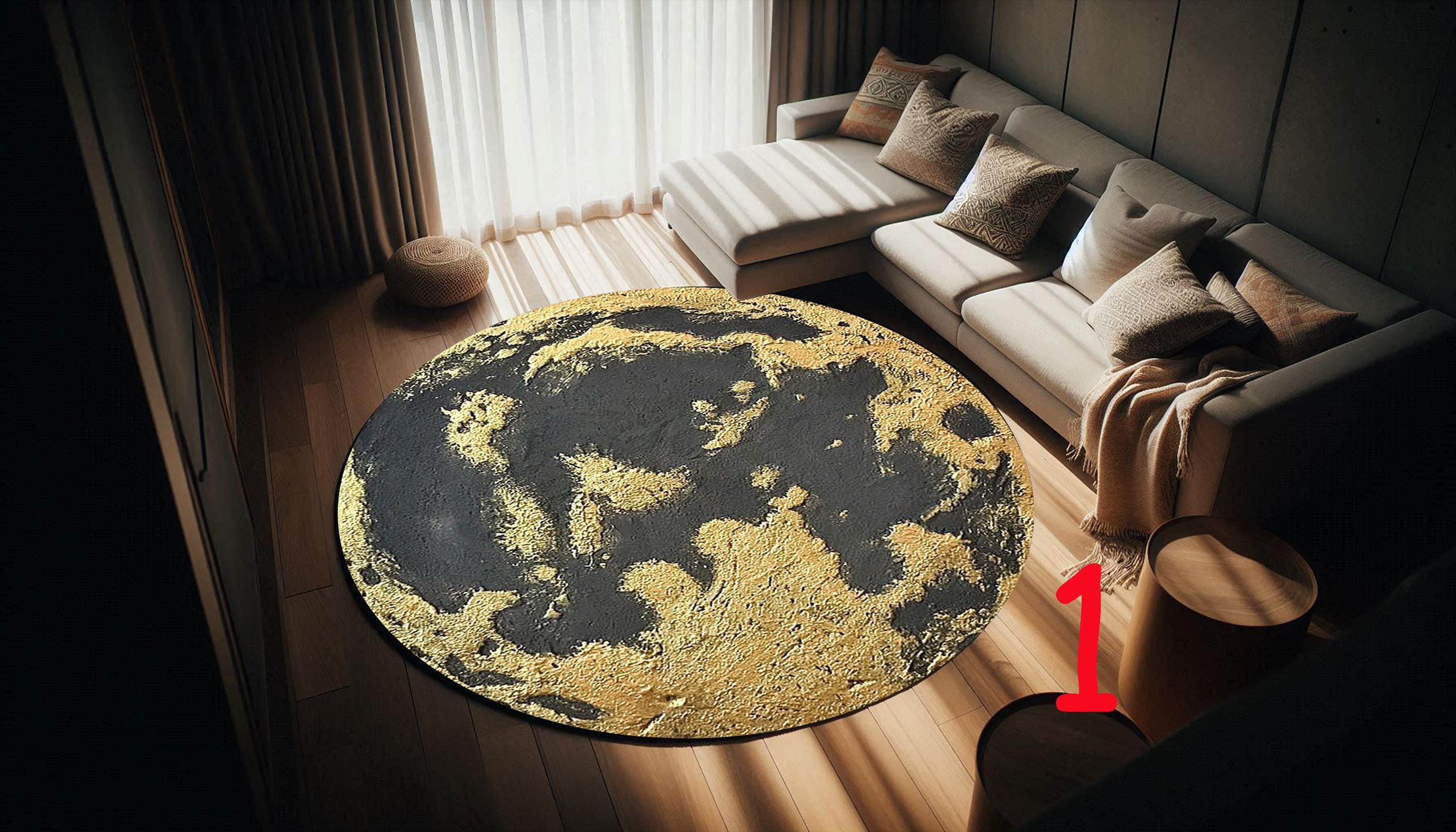 Round Earth Map, Large World Map Wall Chart, Space Telescope Images ...