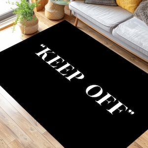 Bamboo Rug, Keep off Rug,cool Rug, Black Keep Off, Fan Carpet, Designer ...
