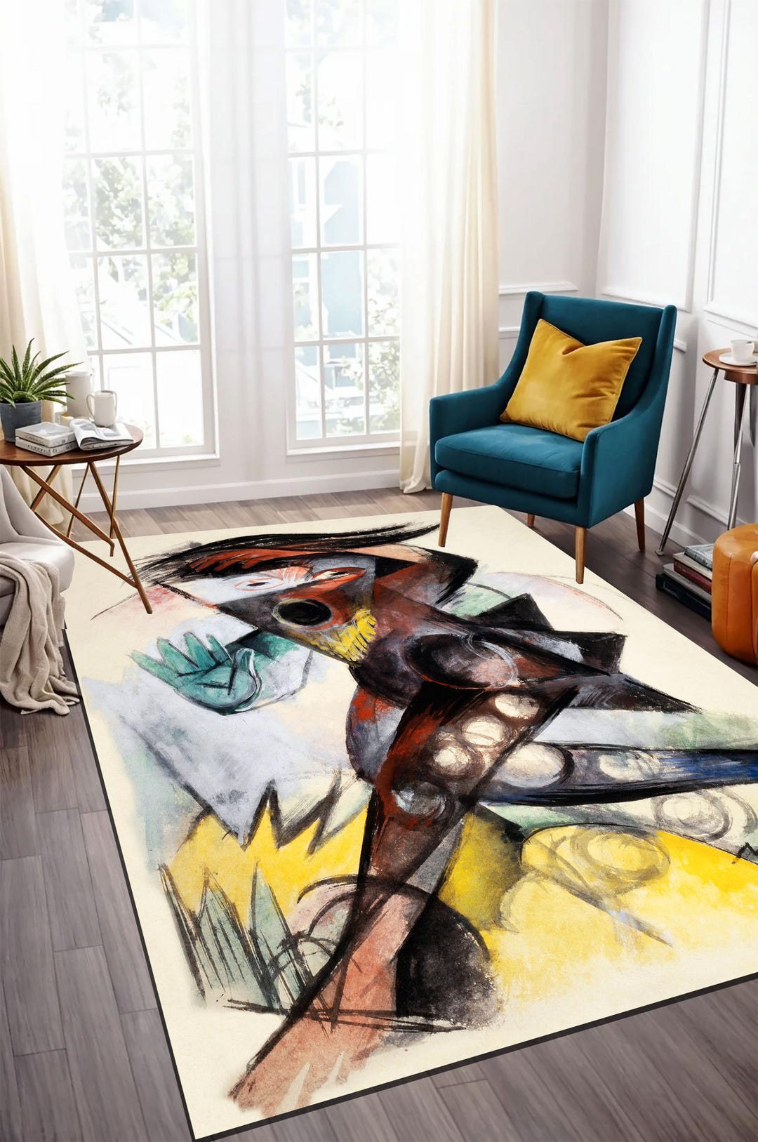 Caliban - Figurine for William Shakespeare's the Tempest 1914 Rug From ...