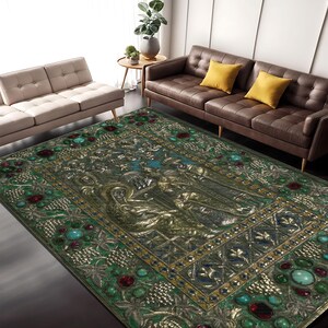 Armenian Bible Cover Rug: Antique Retro Decor, Church Wall Art - Etsy