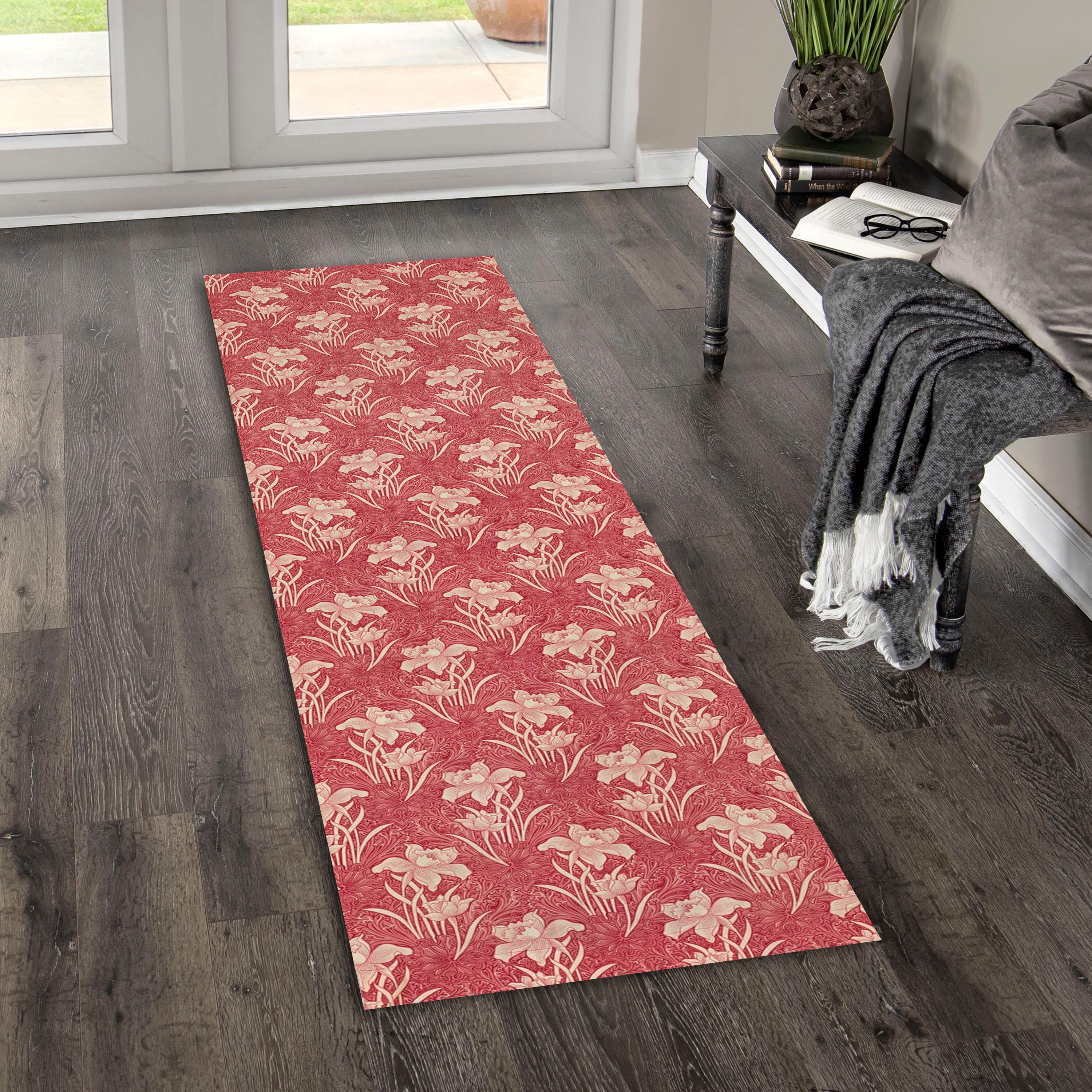 William Morris's Famous Pattern, Runner Rug,bamboo Rug,washable Rug ...