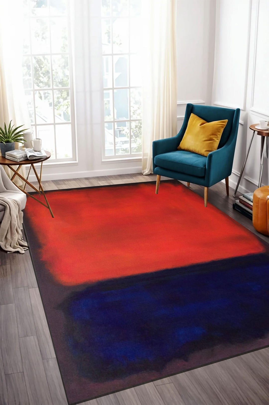 The Art of Mark Rothko, Bamboo Rug, Aesthetic Decor, Abstract Art ...