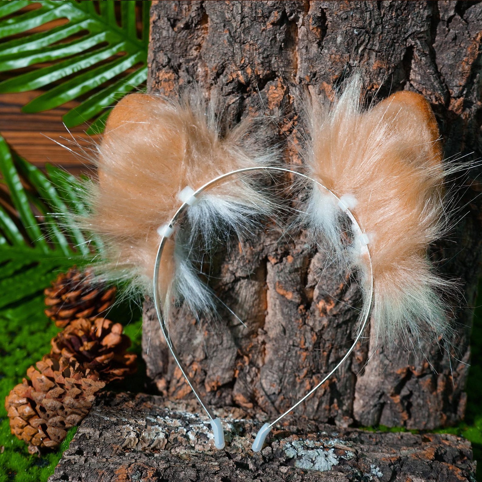 Artificial Fur,shiba Inu,plush Ear and Tail,fursuit,faux Fur Cosplay ...