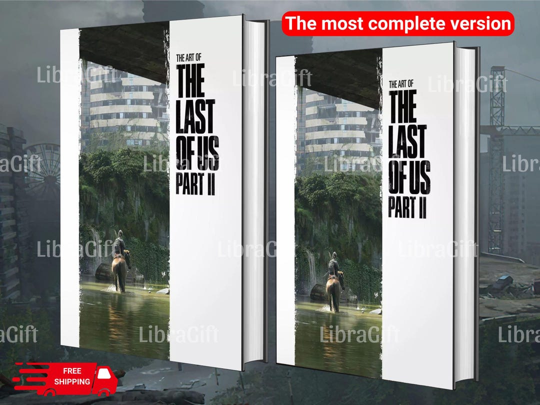 The Art of the Last of Us Part II TLOU 2 Hardcover Book Tlou Art Book ...