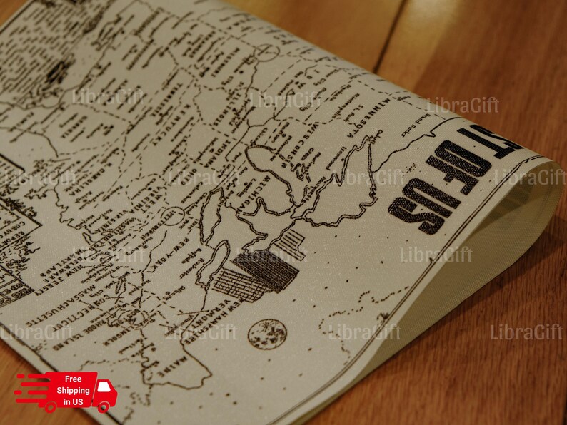 The Last of Us Map Tlou Map Hand Drawn Map Last of Us Wall Art Ellie ...