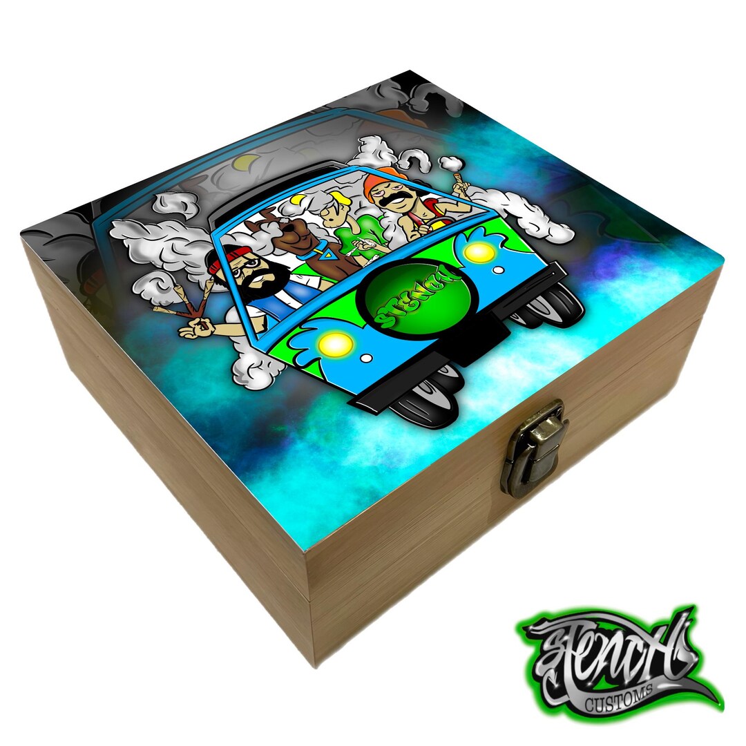 Scooby X Cheech and Chong Stash Box / Rolling Box - Etsy