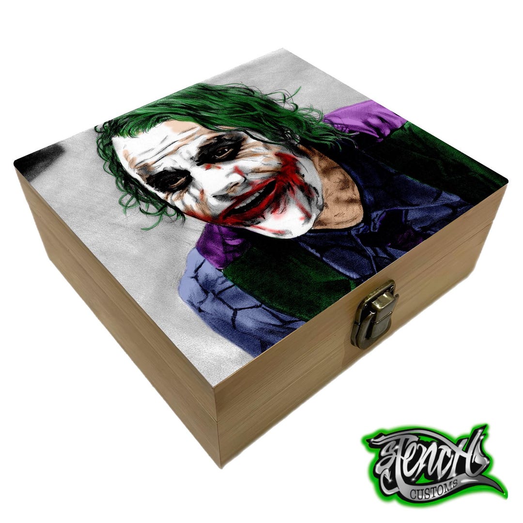 The Joker Stash Box / Rolling Box - Etsy