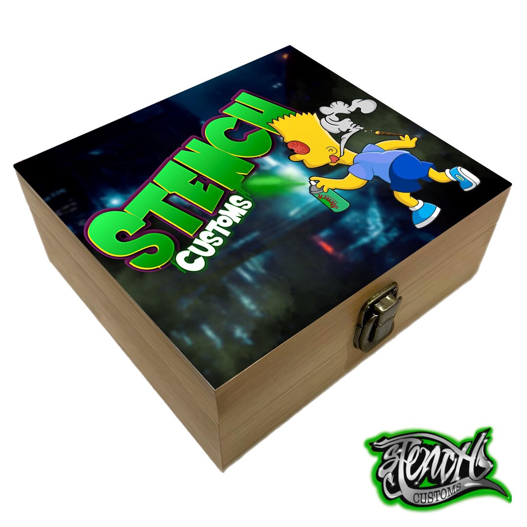 Simpsons Stash Box / Rolling Box - Etsy