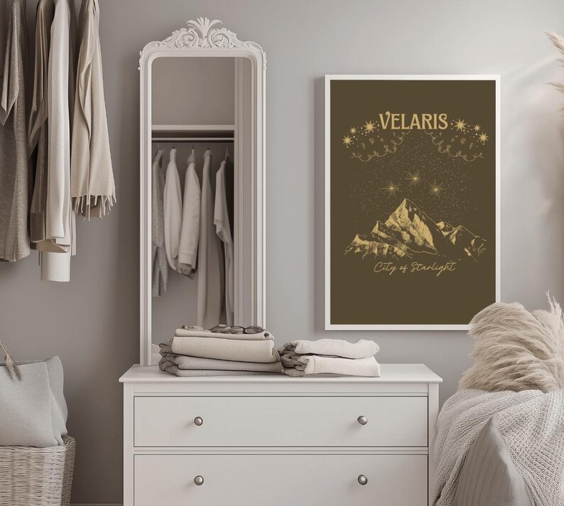 ACOTAR Digital Print | Velaris | Digital Posters | Book Quotes Print ...