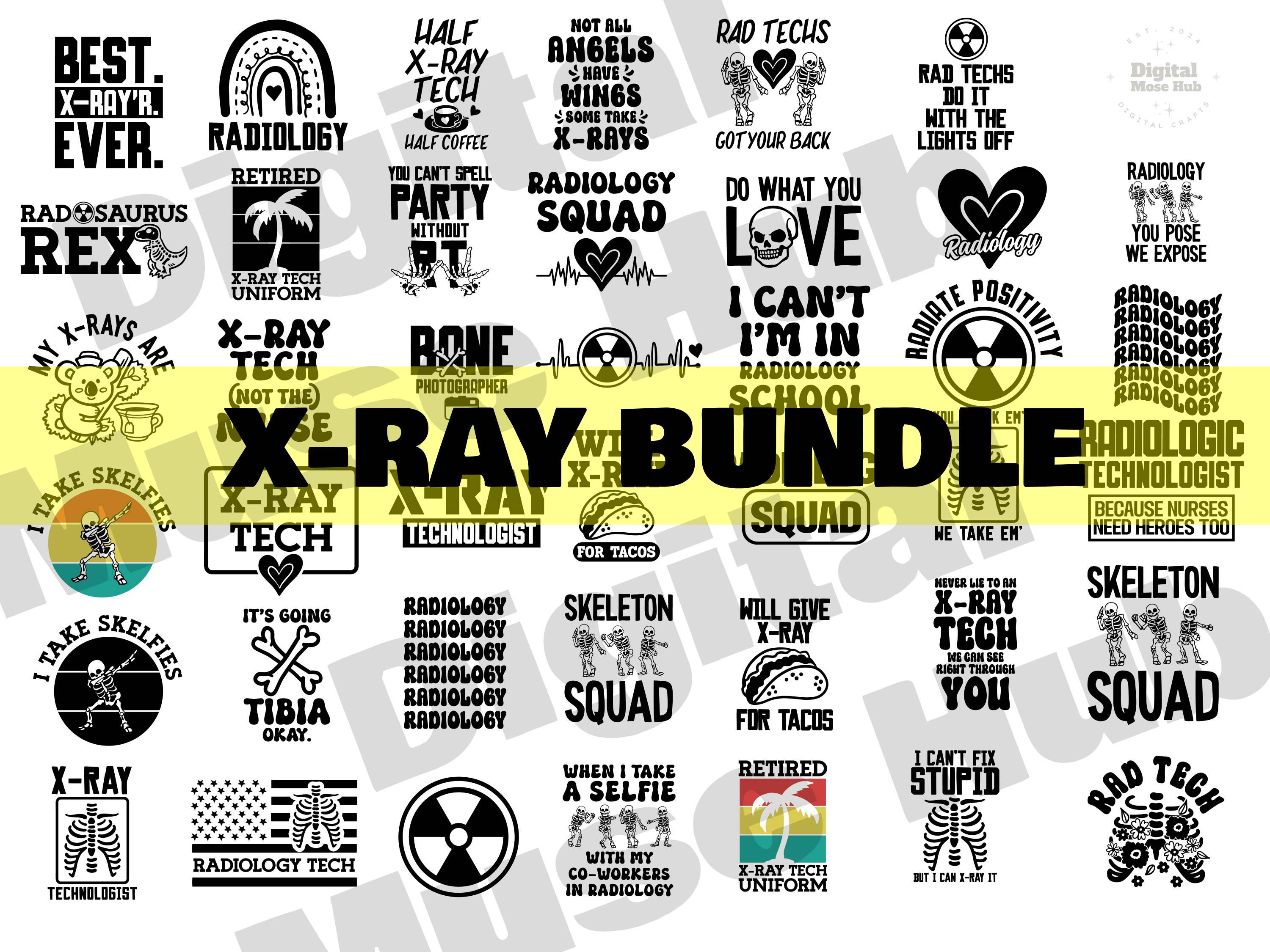 40+ X Ray Tech PNG Bundle| Radiology Svg Bundle| X Ray Technician Svg ...