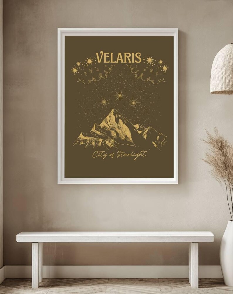 ACOTAR Digital Print | Velaris | Digital Posters | Book Quotes Print ...