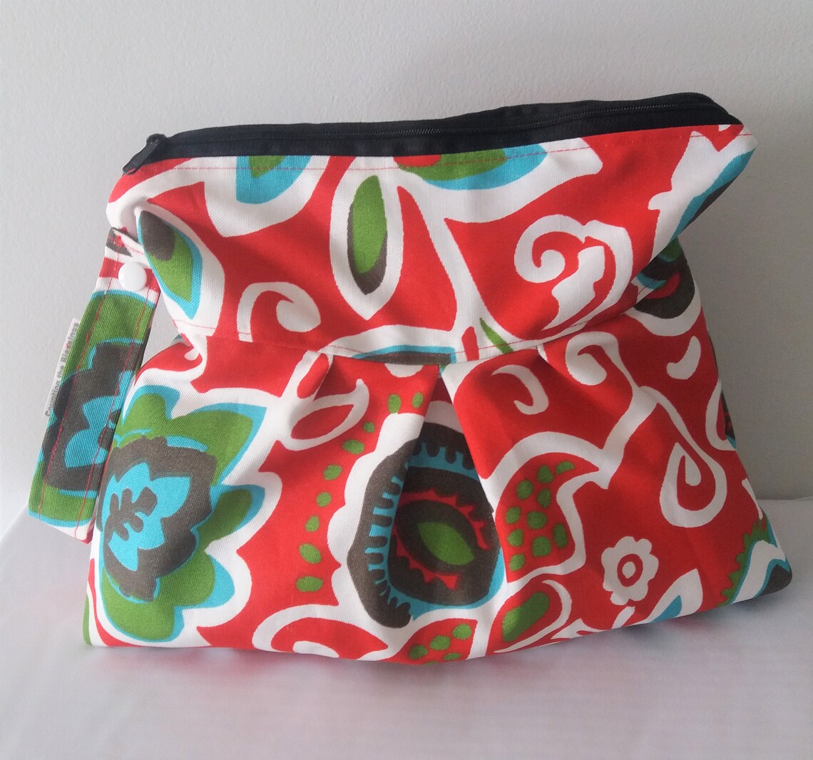 Double Zipper Wet Bag Cloth Diaper Bag or Swimsuit Bag - Etsy