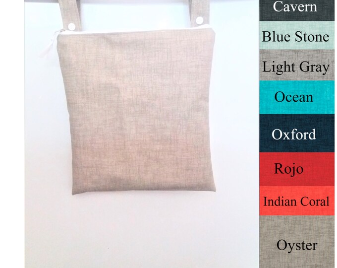 Solid Tonal Color Wet Bag or Travel Bag for Kitchen Towels - Etsy