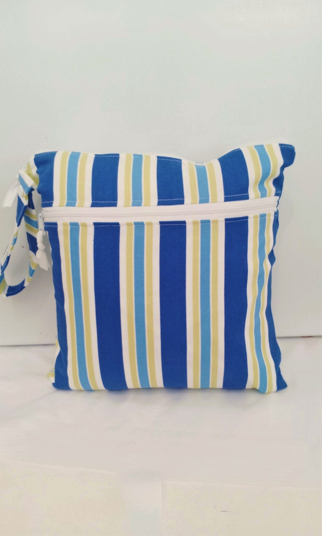 Double Wet Bag, Wet Bag With 2 Zippered Pockets, Cloth Diaper Bag ...