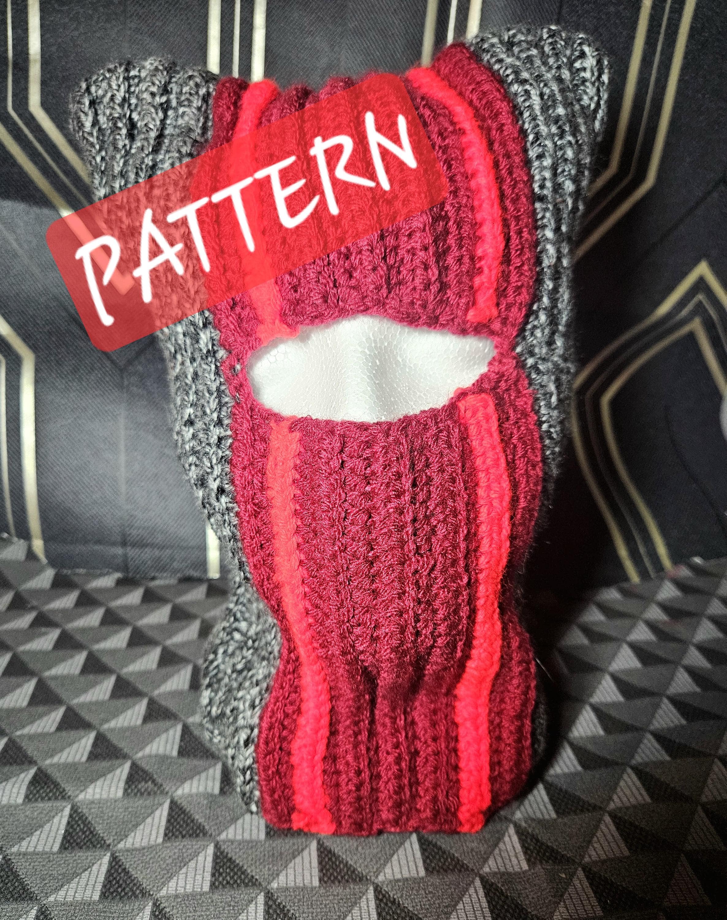 PATTERN (crochet) - Clancy Mask Twenty One Pilots - Etsy