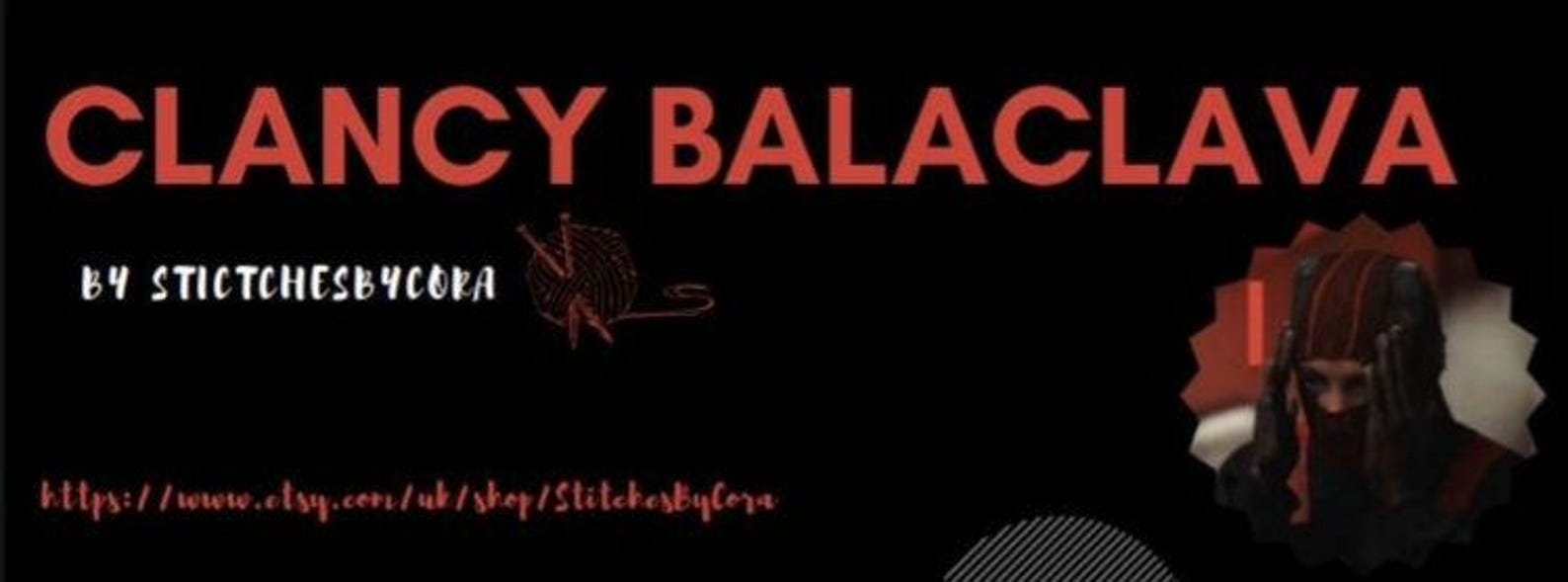 PATTERN (crochet) - Clancy Mask Twenty One Pilots - Etsy