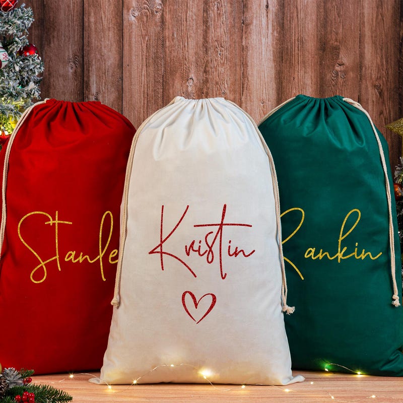 Santa Sack - Etsy