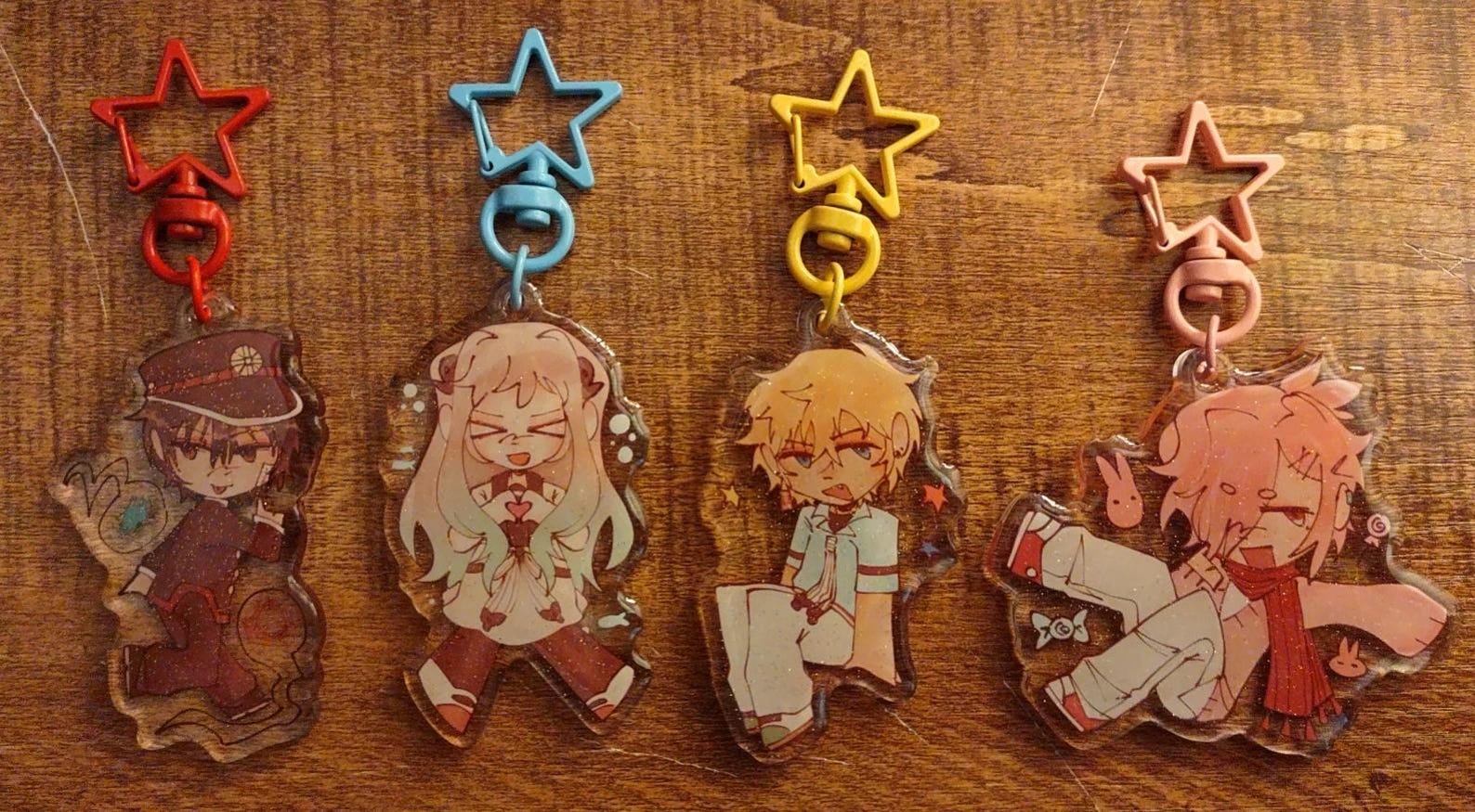 Toilet Bound Hanako-kun Keychains - Etsy