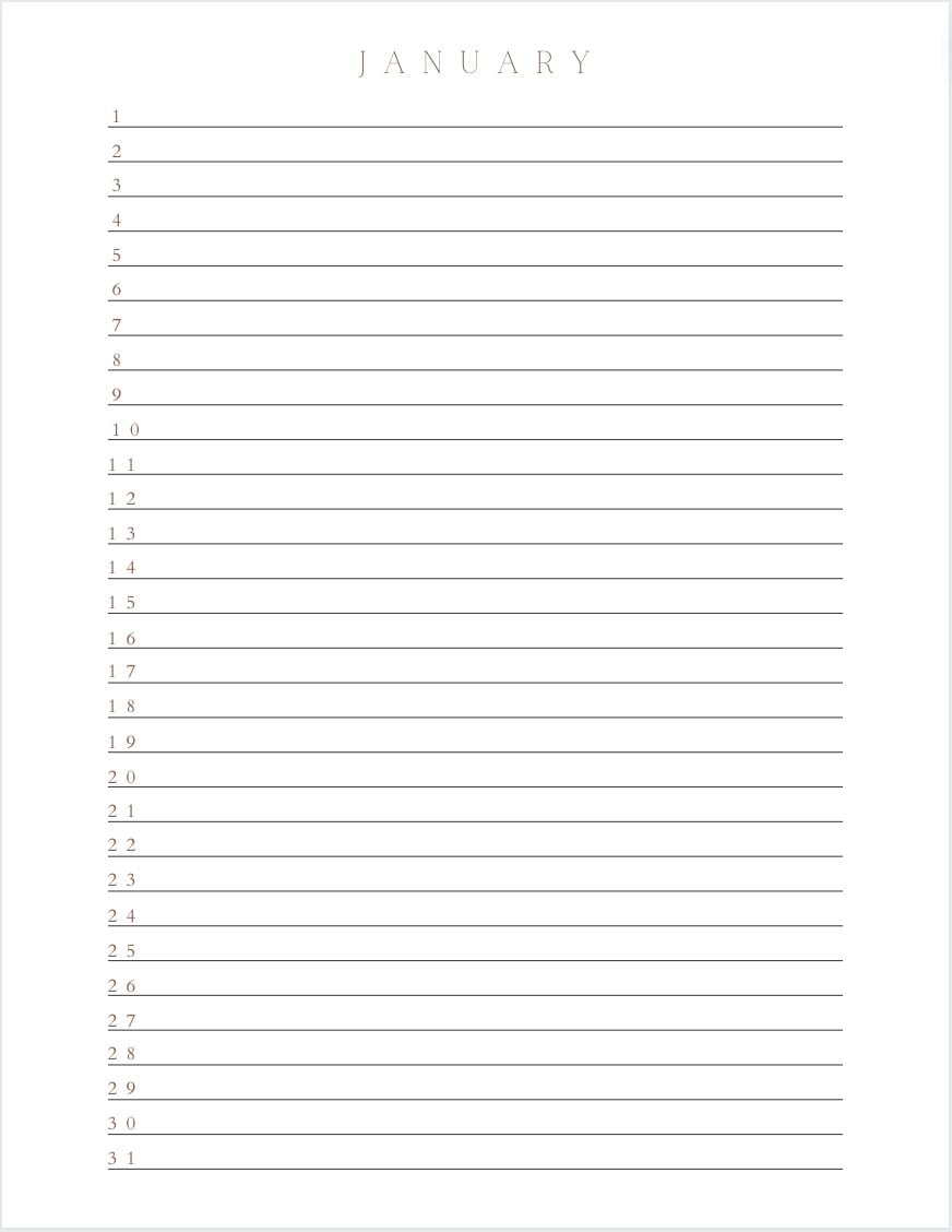 Personal Planner Bundle, Printable, Digital Download, Daily, Monthly ...