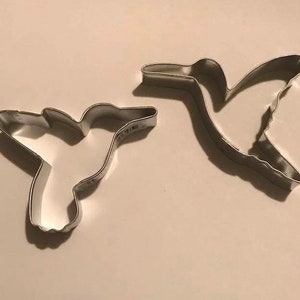 Set of 2 Hummingbirds Cookie Cutters Hummingbird Humming Bird - Etsy
