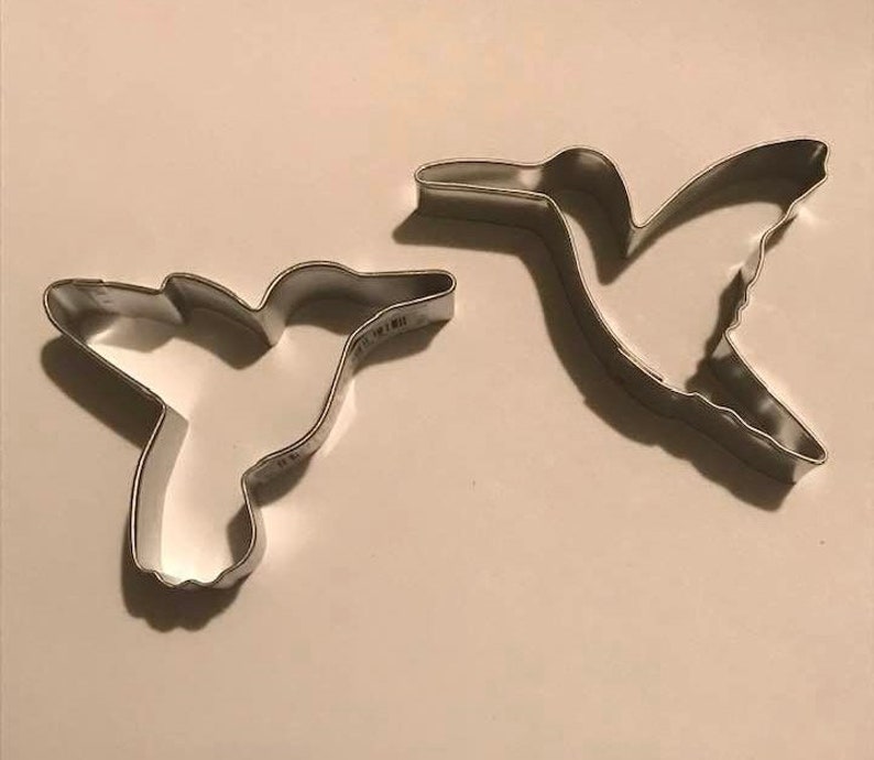 Set of 2 Hummingbirds Cookie Cutters Hummingbird Humming Bird - Etsy