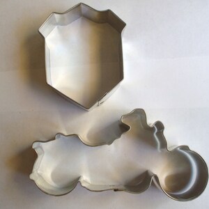 Motorcycle Cookie Cutter Biker or Police Cookie Cutter | Etsy