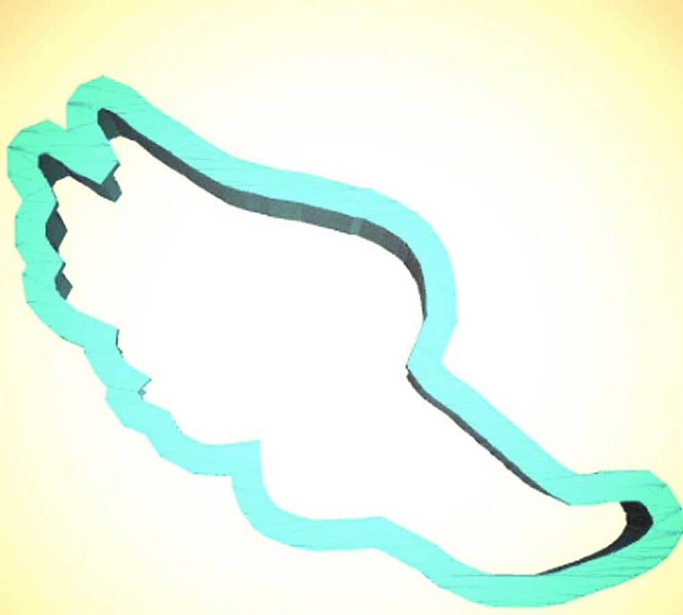 Track And Field Winged Foot Vector