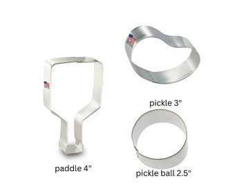 Pickleball Paddle Cookie Cutter - Etsy