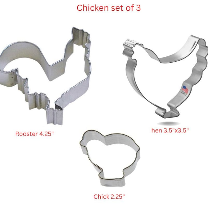 Chicken Cookie Cutter - Etsy