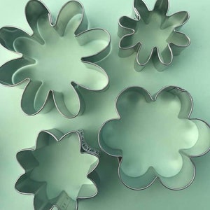 Canning Jar W/ Flowers Cookie Cutters,you Pick Set Jelly Jar, Mason Jar ...