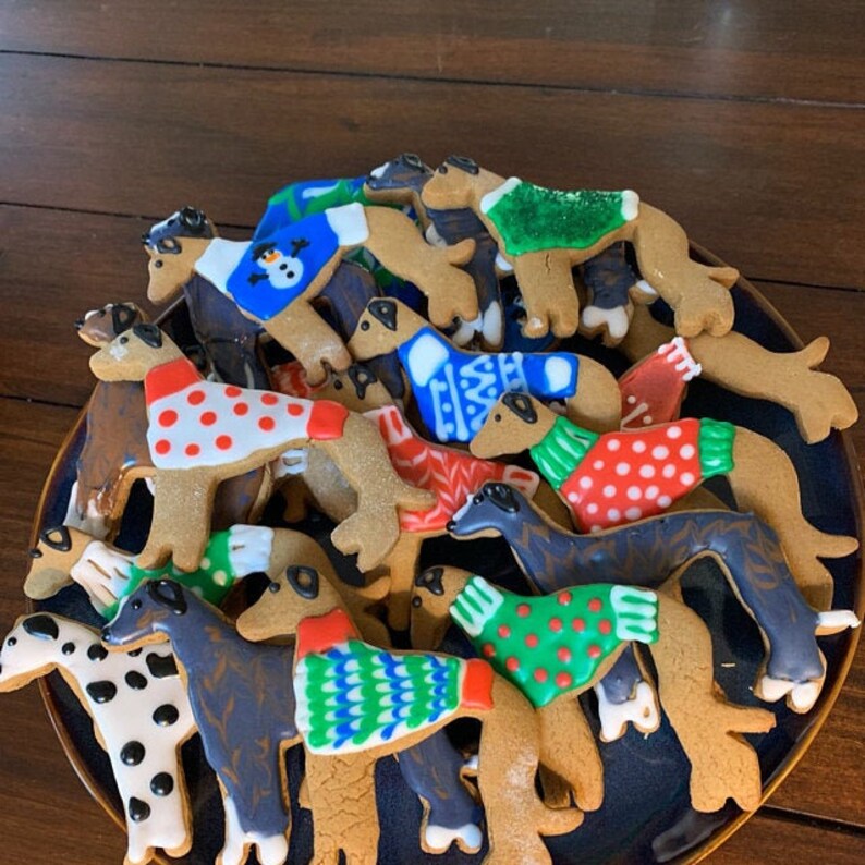 Greyhound Cookie Cutter. Dog Rescue Cookie Cutter Dog Racing - Etsy