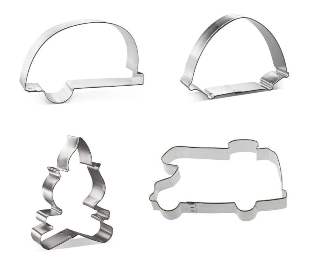 Camping Cookie Cutters, You Pick Set, RV, Tent, Glamper Camper Cookie ...