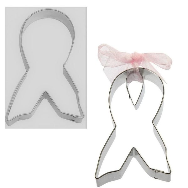 Breast Cancer Ribbon Cookie Cutter - Etsy