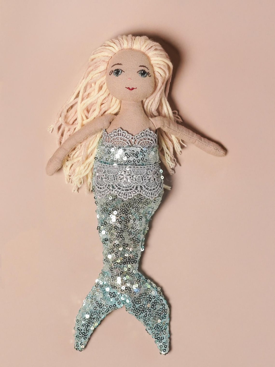 Mermaid Doll Sewing Pattern and Tutorial Instant Download: Personalized ...