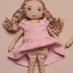 Doll Sewing Pattern and Tutorial How to Sew a Doll Toy, Mini Me Doll ...