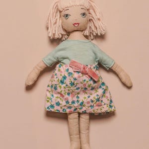 Doll Sewing Pattern and Tutorial How to Sew a Doll Toy, Mini Me Doll ...