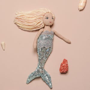 Mermaid Doll Sewing Pattern and Tutorial Instant Download: Personalized ...