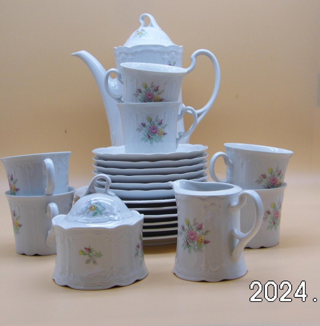 Beautiful Coffee Service 6 People 21 Pieces Series "julia" by Seltmann ...