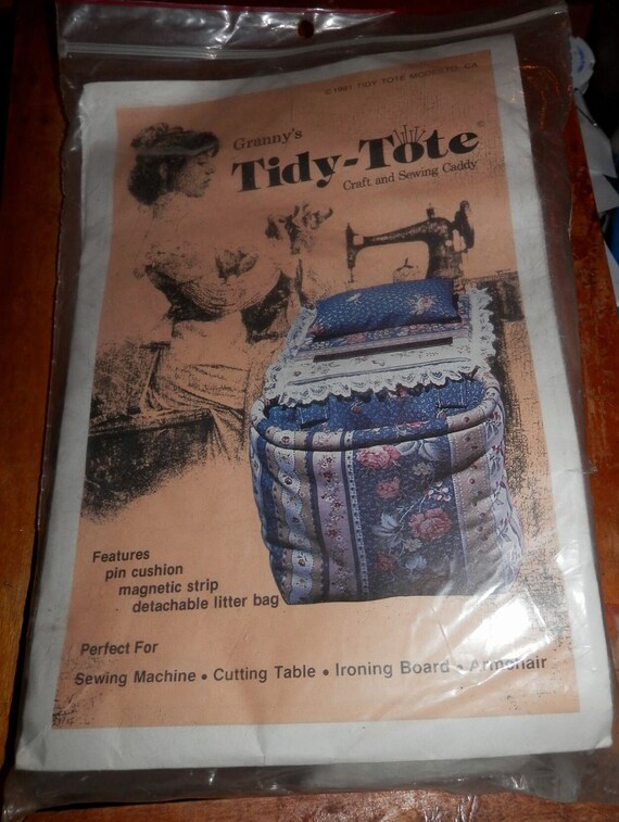 Granny's Tidy-tote Craft and Sewing Caddy Kit Vintage - Etsy