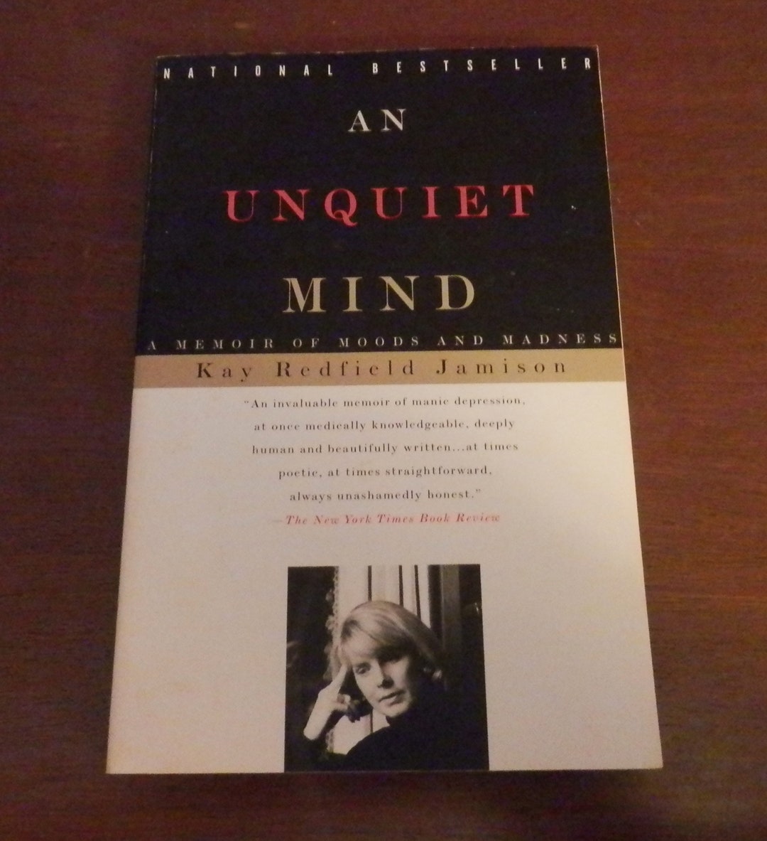 An Unquiet Mind - Kay Redfield Jamison - National Bestseller - Etsy