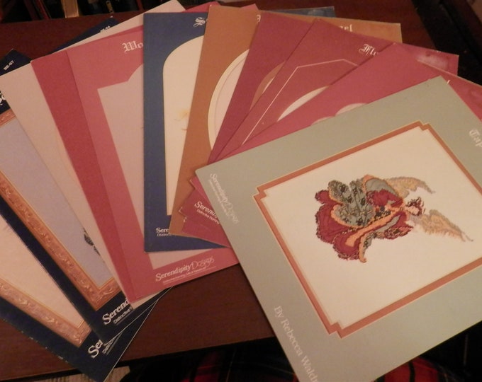 10 Vintage Marbek Angel Cross Stitch Patterns - Etsy