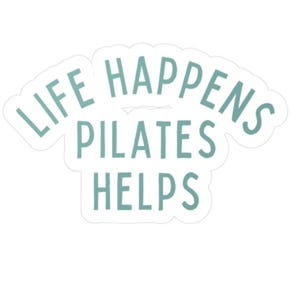 Funny Pilates Reformer Vinyl Decal: Pilates Instructor Gift - Etsy