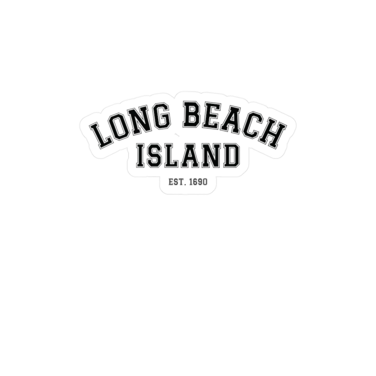 LBI Decal Jersey Shore Long Beach Island New Jersey Vinyl Sticker - Etsy